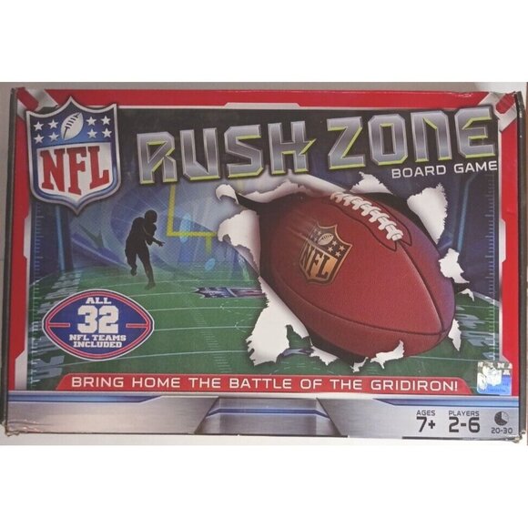 Toy Island | Toys | Nfl Rush Zone Board Game Toy Island Great Condition ...